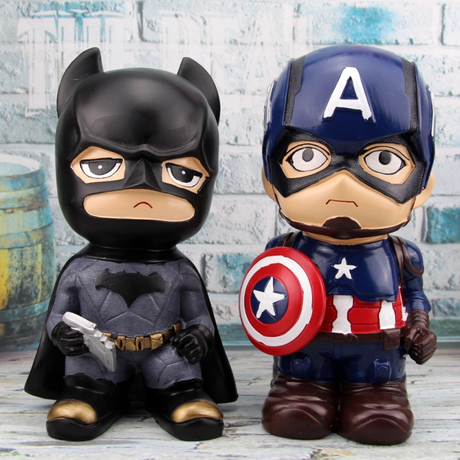 Customized Superman Coin Bank,money Box,OEM Vinyl Money Bank - Buy ...