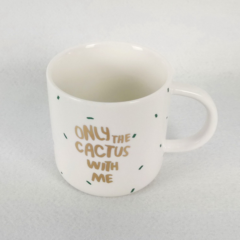 Printed Logo Decal Ceramic Mug Cup From China Porcelain Mug Factory ...