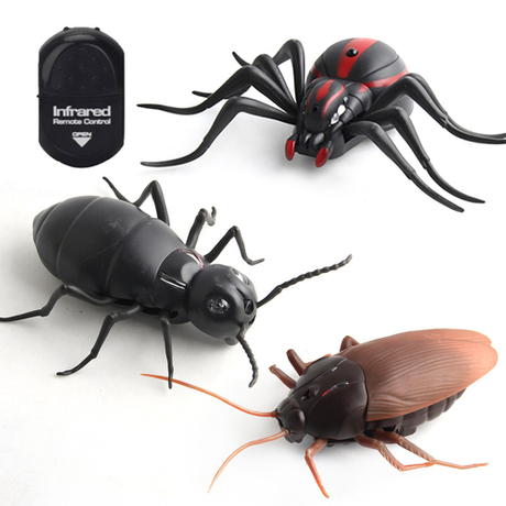 Trick Toys Infrared Electric Spiders Cockroaches Realistic Models ...
