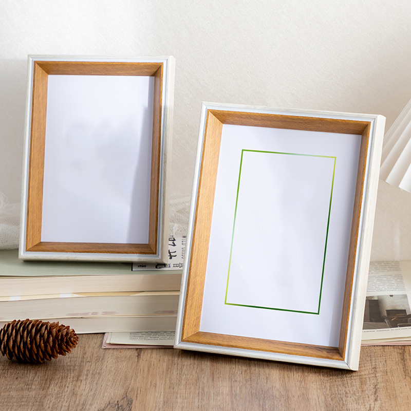 Wooden Photo Frame Picture Frames Wall Photo Card Holder Specimen ...