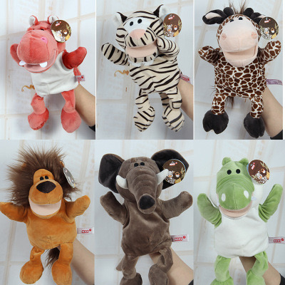 Hand Puppets Storytelling Teaching Preschool Role-Play Plush Toy Animal ...