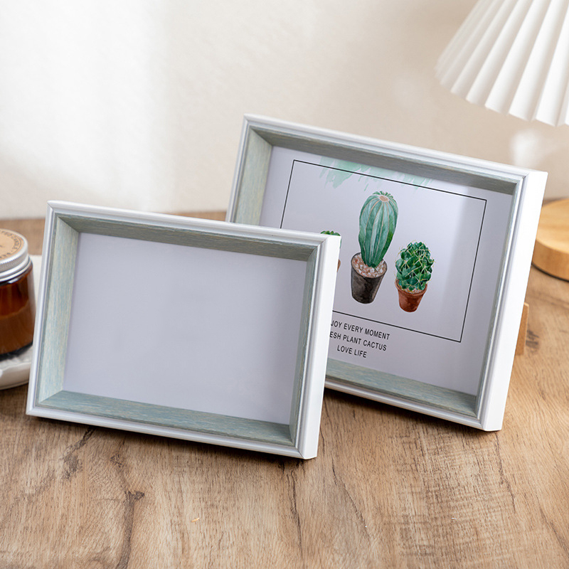 Wooden Photo Frame Picture Frames Wall Photo Card Holder Specimen ...