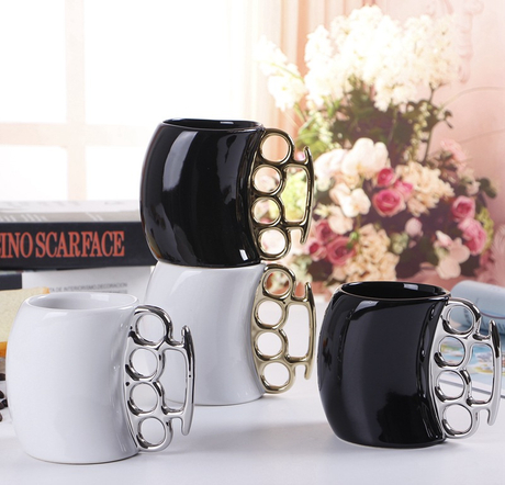 Boxing Style Creative Ceramic Coffee Mug Tazas De Cafe Ceramica - Buy ...