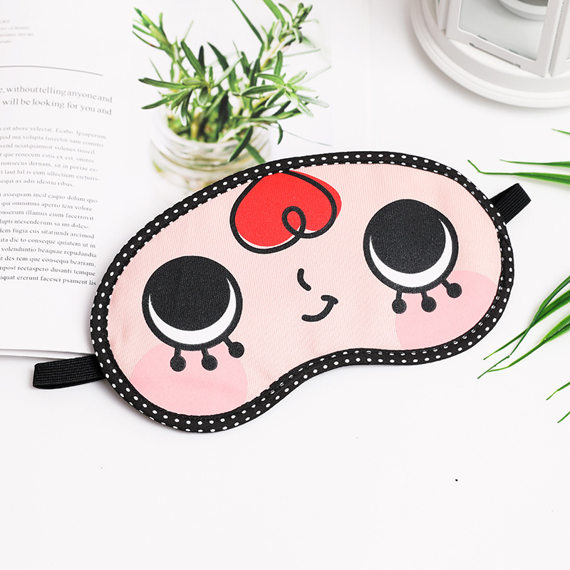 Custom Soft Travel Rest Nap Eye Shade Cover Blindfold Eye Patch ...