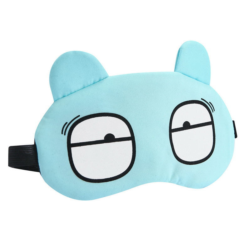 Soft Sleep Eye Mask Sleeping Eye Blindfold Car Train Travel Eyeshade ...