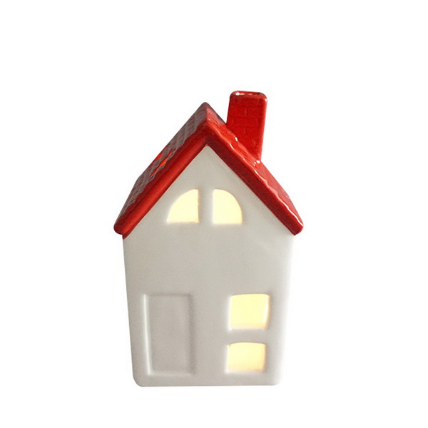 Holiday Christmas Lighted Ceramic Porcelain House For Indoor Use - Buy ...