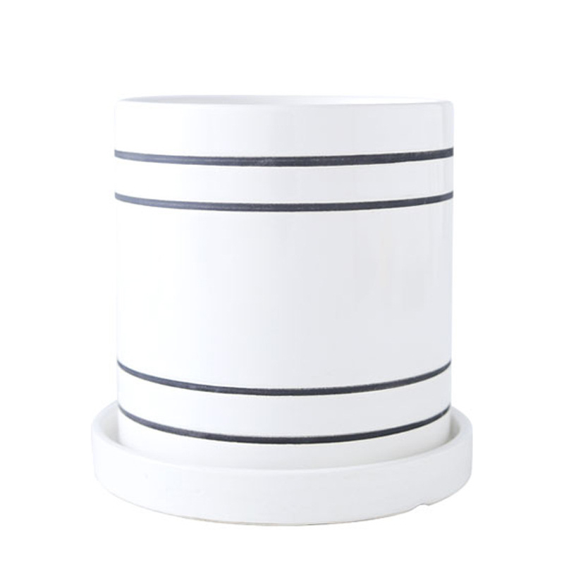 Round Small Ceramic Home Table Use Plant Flower Po - Buy ceramic flower ...