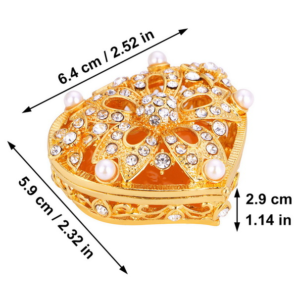 Zinc Alloy Materials ROUND Shape Jewelry Packaging Box-wedding Gift Box ...