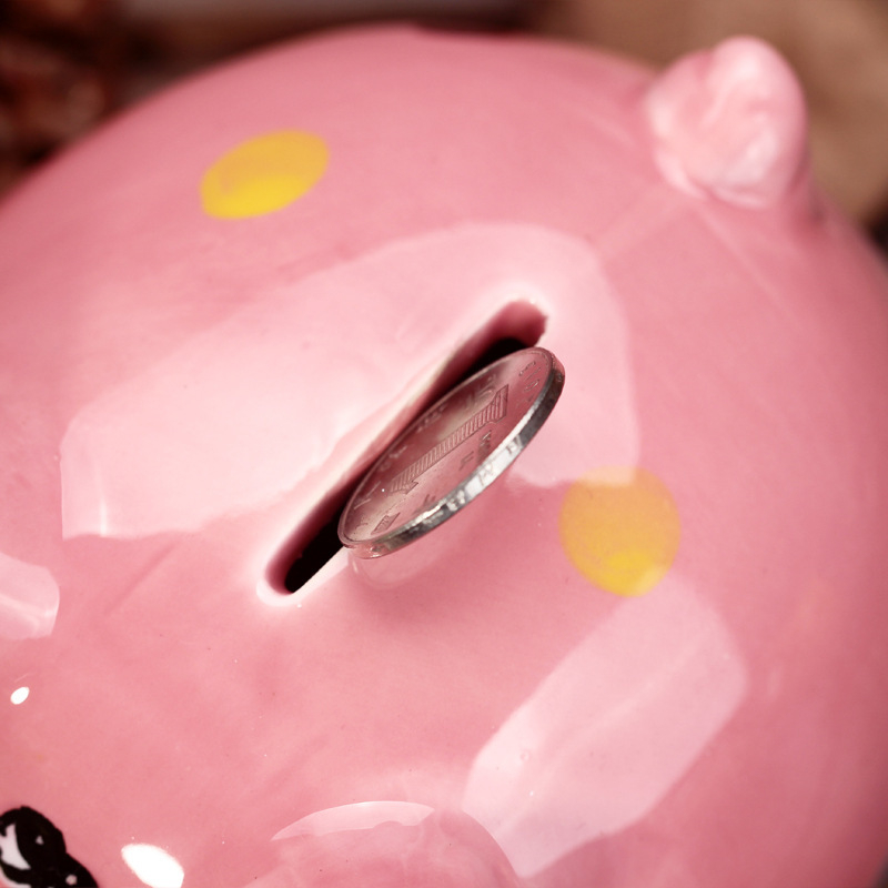 Pot Of Dreams Ceramic Gift Pig Money Box For Bill Pot - Buy money safe ...