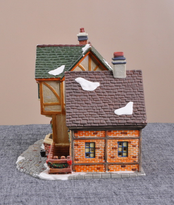 Ceramic Miniature Houses Led Light Up House - Buy led ceramic christmas ...