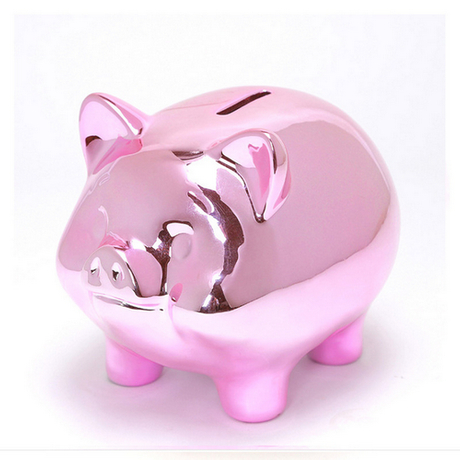 Christmas Gift Promotional Customized Gift Ceramic Pig Piggy Bank Money ...